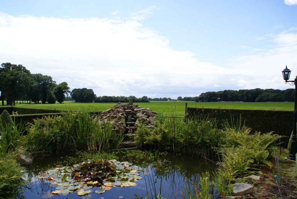 het uitzicht over het landschap van twente is uniek